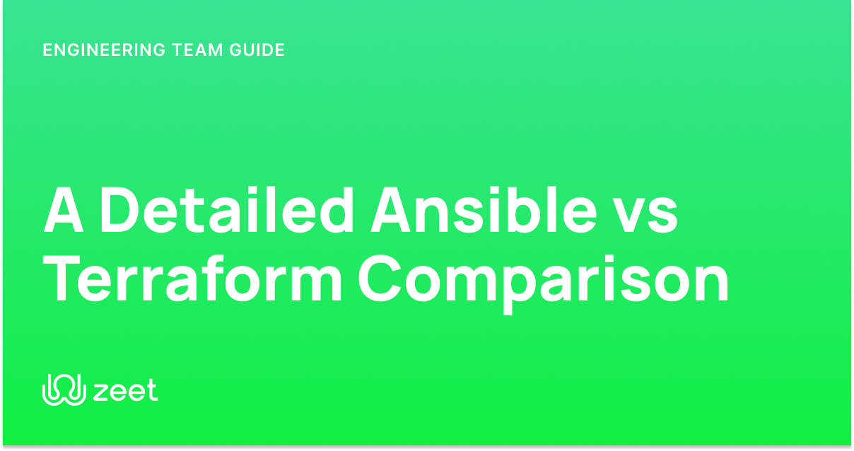 A Detailed Ansible vs Terraform Comparison for Modern DevOps | Zeet.co